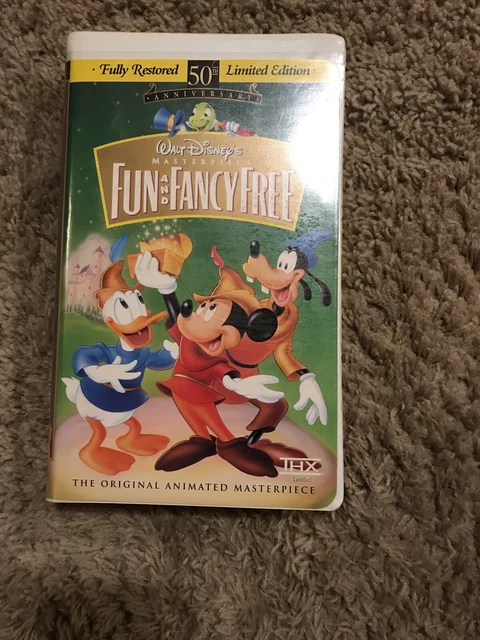 DISNEY FUN AND Fancy Free VHS 50th Anniversary Limited Edition £6.37 ...