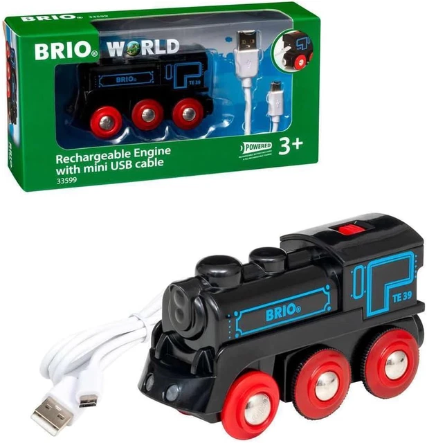 WORLD 33599 RAILWAY, Rechargeable Engine Mini USB Cablem $94.98 ...