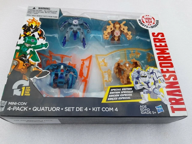 TRANSFORMERS 1 STEP Undertone Backtrack Beastbox Swelter 4-Pack EUR 20 ...