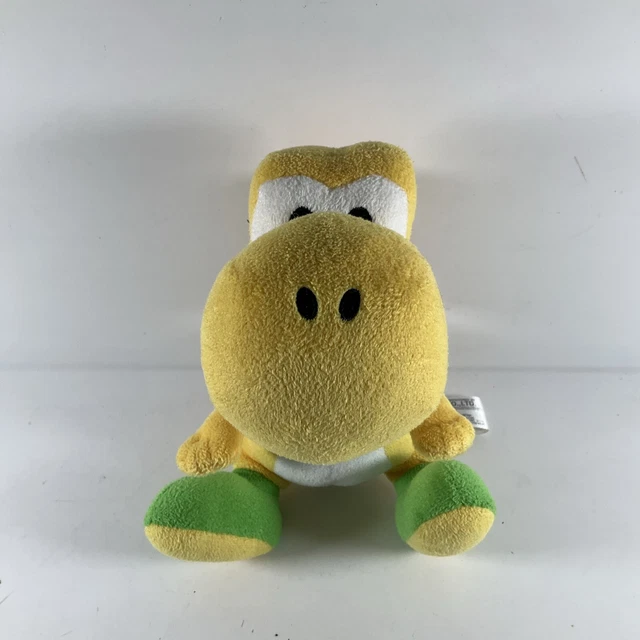 NINTENDO SUPER MARIO Bros. Wii Yellow Yoshi 7" Plush £12.99 - PicClick UK