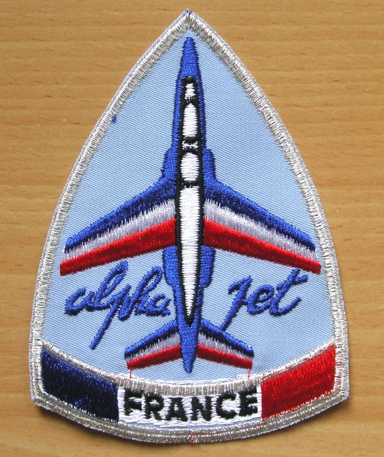 INSIGNE TISSU PATCH Armee De L' Air Aviation Patrouille De France Alpha ...
