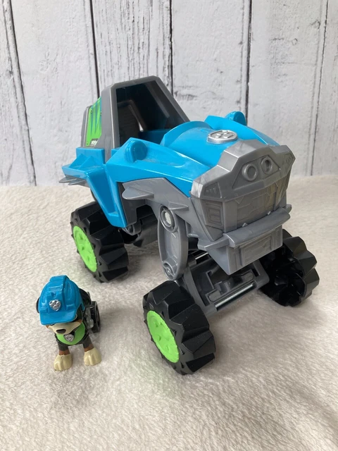 SPIN MASTER PAW Patrol Dino Rescue Rex’s Deluxe Rev Up Vehicle Action ...