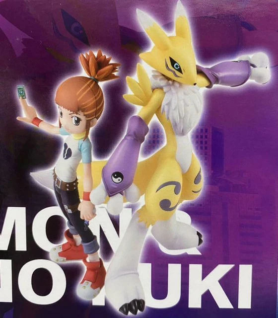 FIGURINE DIGIMON TAMERS GEM Series Renamon & Rika Nonaka Megahouse ...