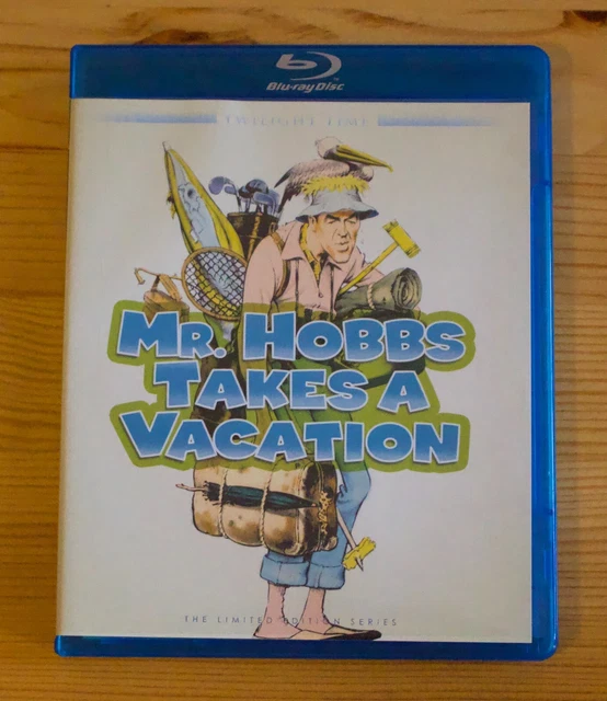 MR. HOBBS TAKES a Vacation Blu-ray James Stewart Twilight Time Limited ...