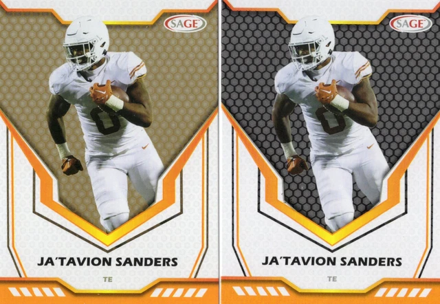 JA'TAVION SANDERS, TEXAS, 2024 Sage Low Series RC & « Gold » RC EUR 2 ...