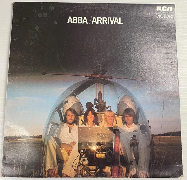 ABBA ARRIVAL 12” 33 RPM Vinyl Record VPL1-4034 RCA Victor 1976 Yellow ...
