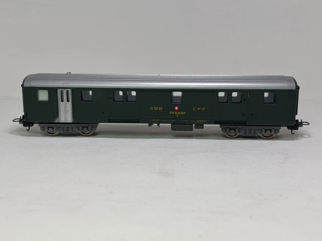 LIMA - SWISS SBB CFF Baggage Car Wagon Coach - HO Scale BOXED £8.64 ...