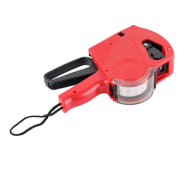 HANDHELD PRICE TAG Gun High Efficiency Single Row 8 Digits Manual ...