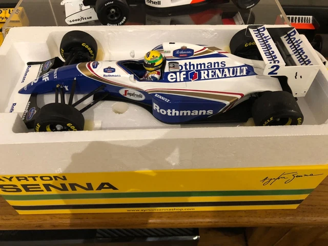 1/18 AYRTON SENNA 1994 'Rothmans' Pacific GP- Williams Renault FW16 ...