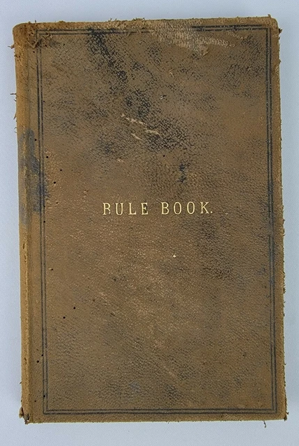 RARE ANTIQUE RULE Book for Eastern South African Black Sea Telegraph Co ...