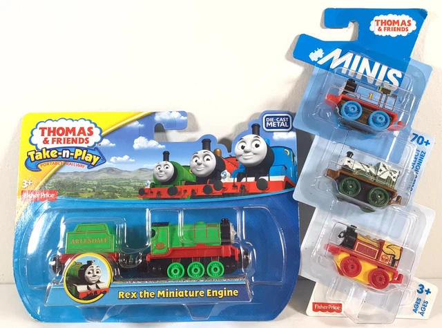 FISHER PRICE THOMAS & Friends Take N Play Rex The Miniature Engine Die ...