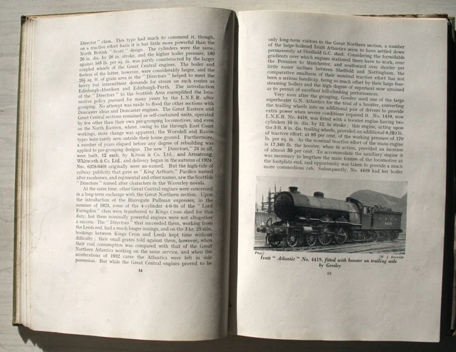 THE LOCOMOTIVES OF Sir Nigel Gresley Lner Os Nock Hardbound Book 180 ...