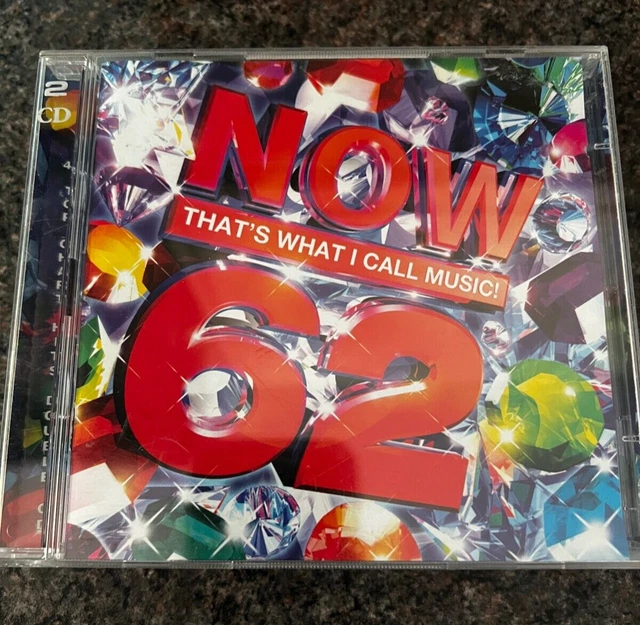 NOW THAT'S WHAT I Call Music 62 CD divers artistes 43 pistes 2 CD année ...