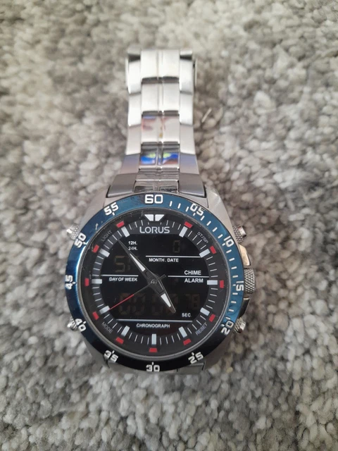 LORUS BY SEIKO X021-X007 Watch Mens Quartz, Metal Strap EUR 34,87 ...