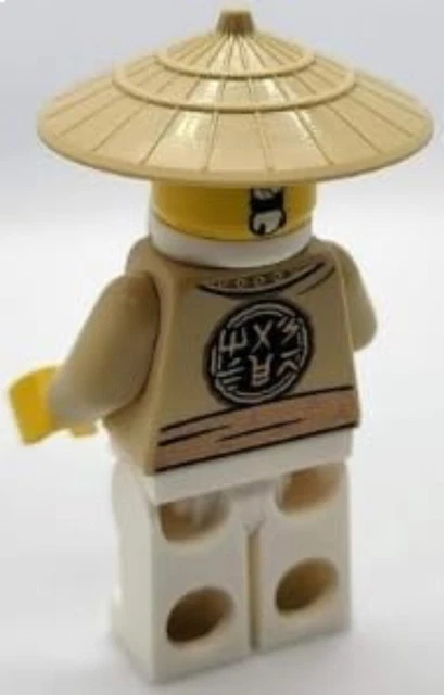 LEGO NINJAGO: SENSEI Wu Minifigurine Avec Fauve Robes Bataille Chef ...