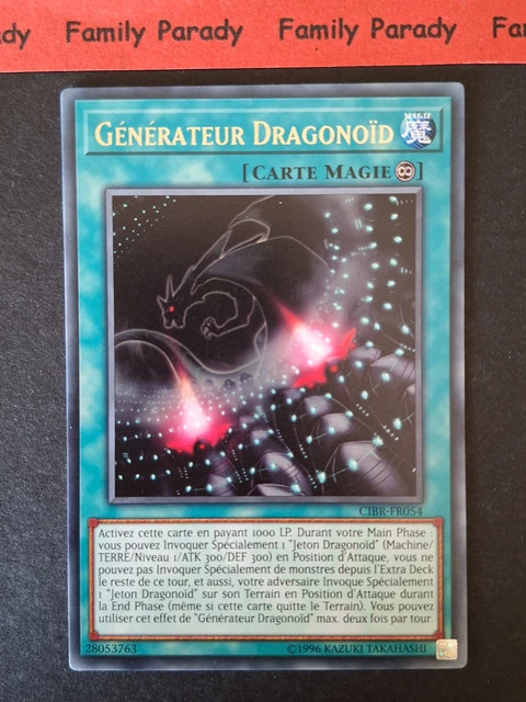 LICHTMASCHINE GENERATOR DRAGONOÏD CIBR-FR054 Karte Yugioh! Selten Französisch EUR 1,50 - PicClick DE