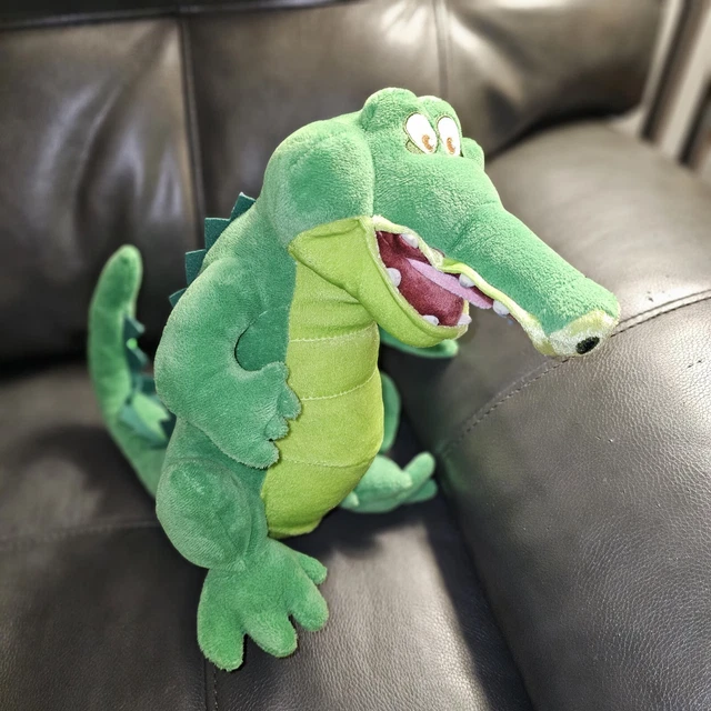 DISNEY STORE PETER Pan TICK TOCK CROC PLUSH Stuffed Animal Tic Toc ...