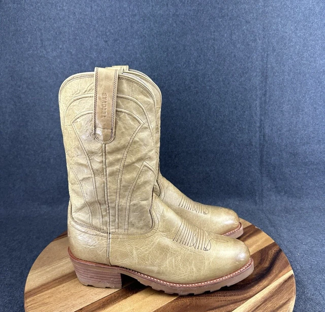 TECOVAS BANDERA MENS Wheat Bison Ranch Boot Cowboy boots 8.5EE £191.20 ...