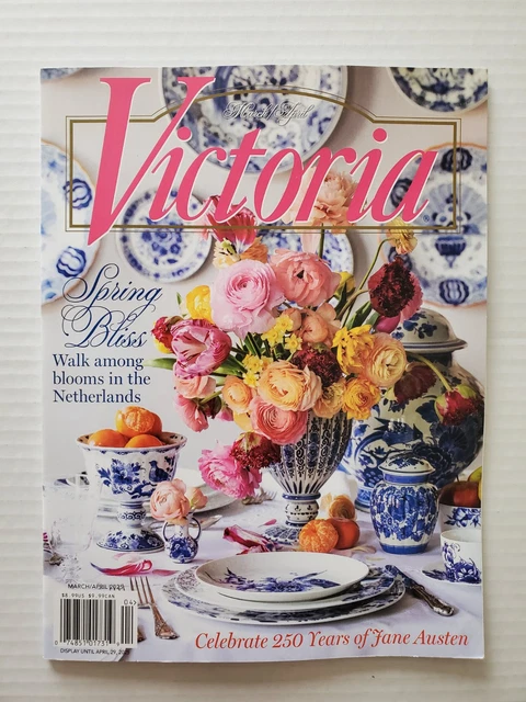 VICTORIA MAGAZINE MARCH/APRIL 2025 Issue Spring Bliss $10.99 - PicClick