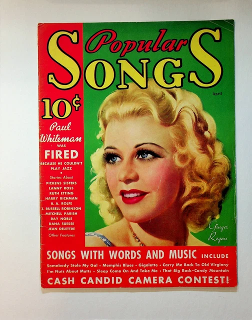 POPULAR SONGS MAGAZINE Vol 1 5 VG 1935 47 00 PicClick popular-songs-magazine-vol-1-5-vg-1935-47-00-picclick