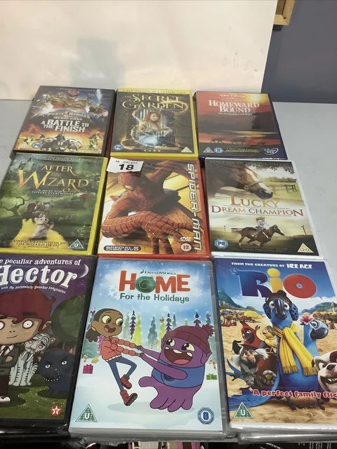 9XCHILDREN'S DVD BUNDLE. Family, Kids, Job Lot. Disney, DreamWorks, Lot 18 £10.00 - PicClick UK