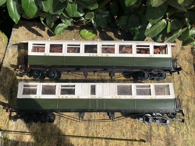LGB CUSTOMISED COACH X2 G Scale GARDEN RAILWAY - see photos S8 £50.00 ...