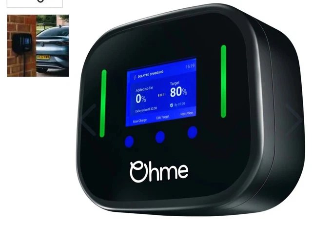 OHME HOME PRO Smart EV Charger 7.4kW Tethered 5M £491.20 - PicClick UK