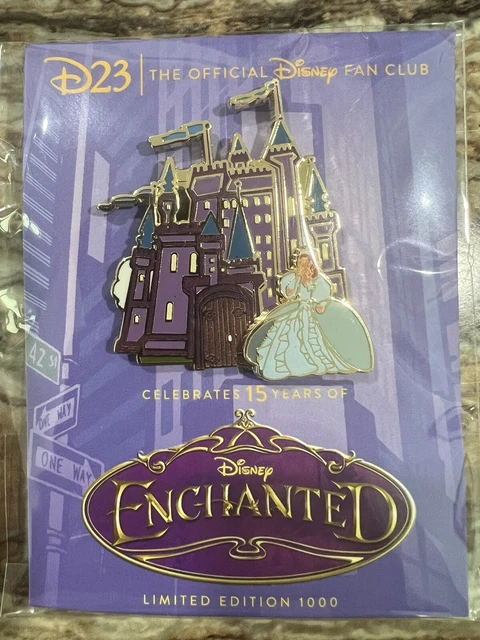 DISNEY D23 ENCHANTED 15th Anniversary Commemorative Pin LE 1,000 NEW £ ...