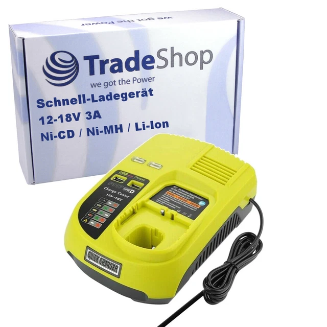AKKU LADESTATION LADEGERÄT 12V-18V für Ryobi CDR180 CDR180M Baustellen Radio EUR 29,90 - PicClick DE