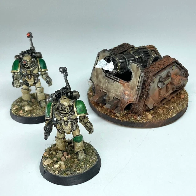 LEGION RAPIER QUAD Mortar - Death Guard Horus Heresy Warhammer Painted ...