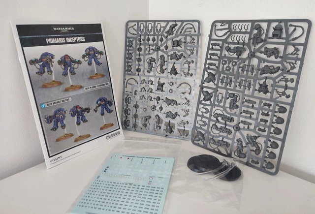WARHAMMER 40K SPACE MARINES PRIMARIS INCEPTORS NO BOX NEUF NEW ON SPRUE ...