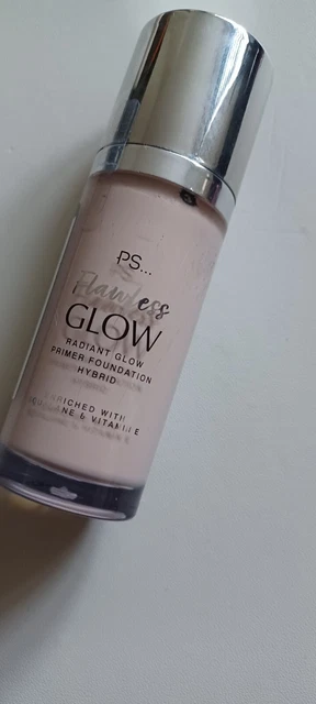 PRIMARK PS FLAWLESS Glow Primer Foundation Hybrid shade Buttermilk 30ml ...