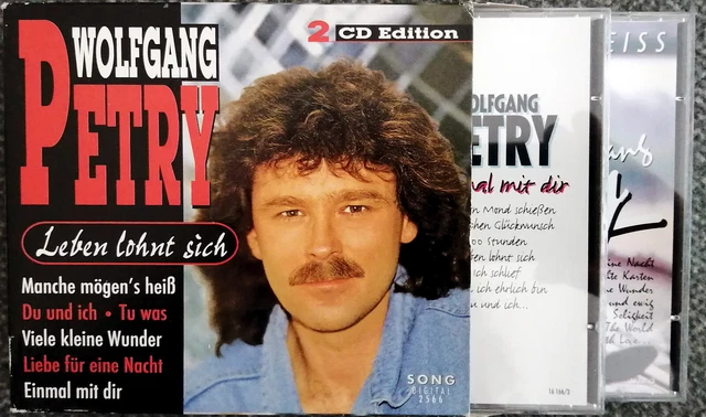 WOLFGANG PETRY, 3 CDs, Leben lohnt sich (Einmal mit dir, Manche mögen‘s ...