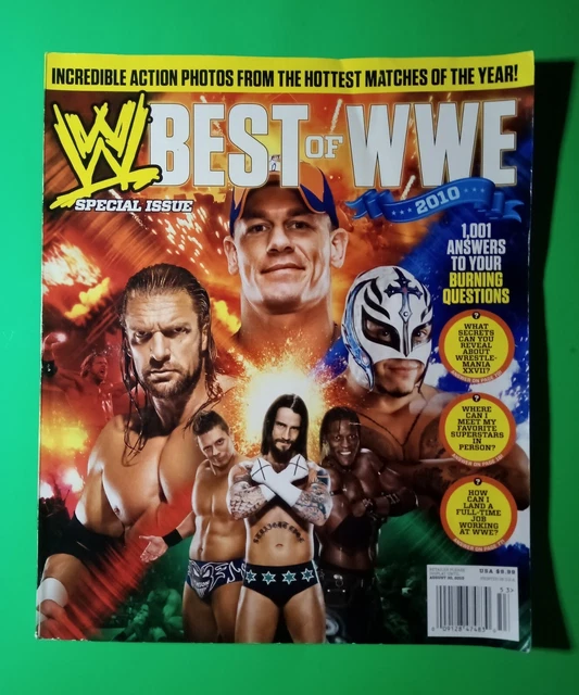 WWE MAGAZINE SPECIAL Issue Best Of WWE 2010 Triple H CM Punk John Cena ...