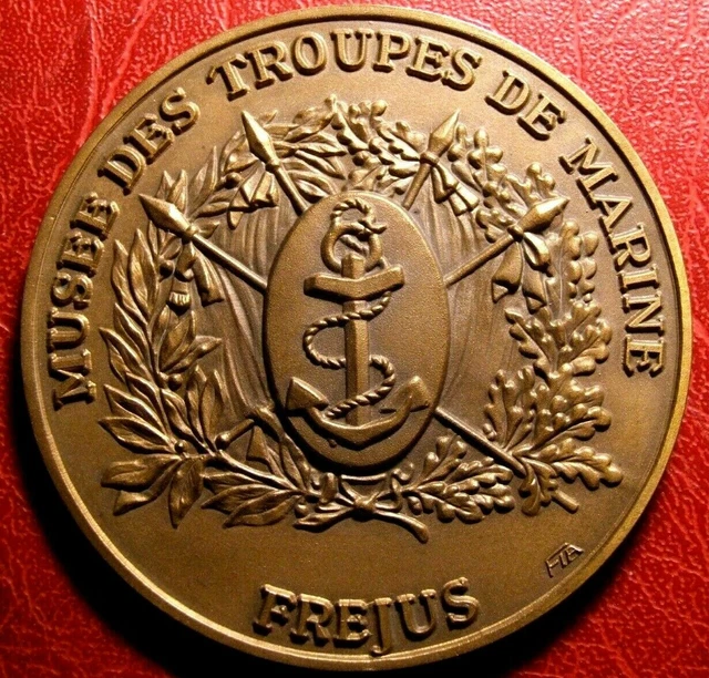 GRANDE MÉDAILLE DU Musée des troupes marines françaises de Fréjus par ...