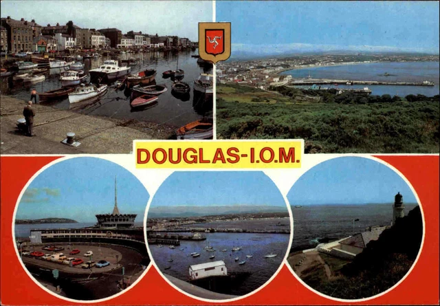 MULTI-VIEW POSTCARD DOUGLAS Isle of Man, Great Britain, Großbritannien Postkarte EUR 2,99 ...
