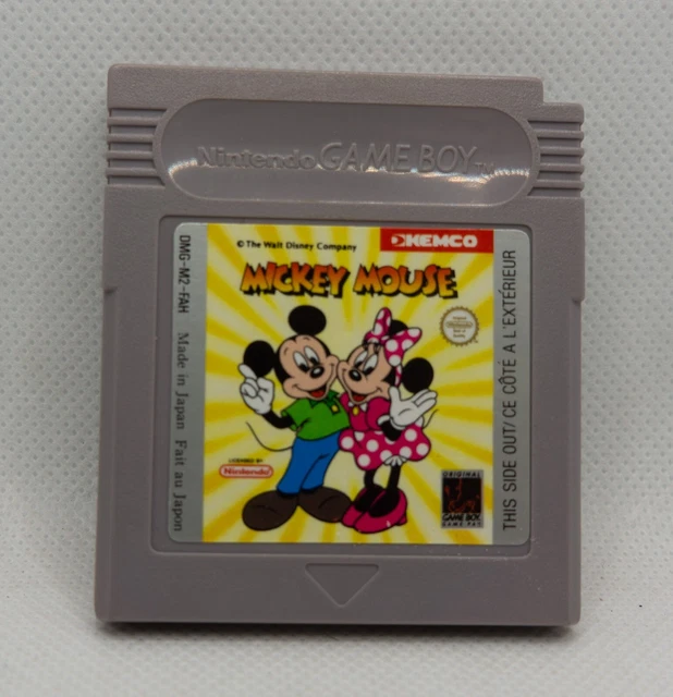 MICKEY MOUSE (NINTENDO Game Boy) 1992, Kemco FAH EUR 9,90 - PicClick FR