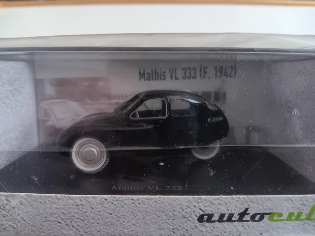 AUTOCULT MATHIS VL 333 £104.72 - PicClick UK