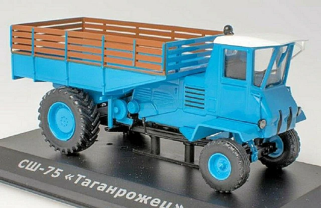 SSH-75 TAGANROZHETS 1965-72 Soviet Trattore Russia Trattore Blu 1:43 ...