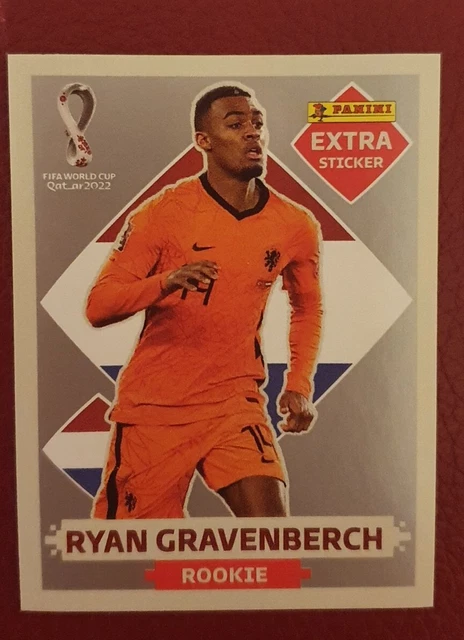 PANINI QATAR 2022 ORYX SWISS Ryan Gravenberch EXTRA STICKER Legend Silver £53.49 - PicClick UK