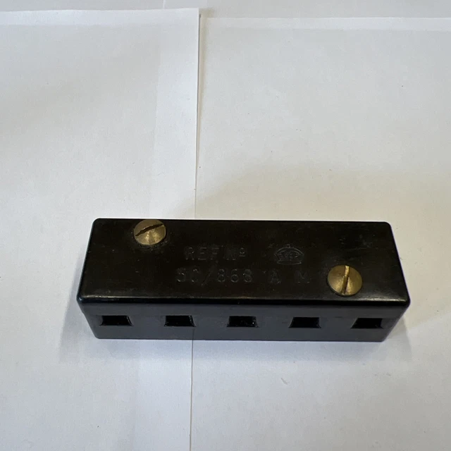 WW2 RAF AIR Ministry Terminal Block Ref No 5c/868 Hurricane & Spitfire ...