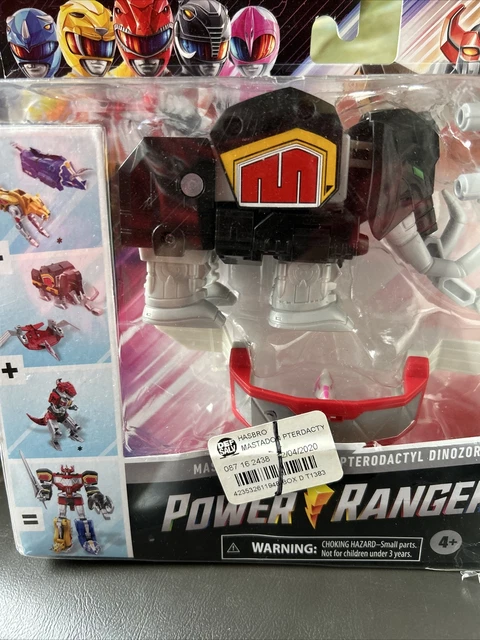 MIGHTY MORPHIN POWER Rangers Mastodon Dinozord & Pterodactyl Dinozord ...
