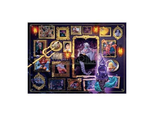 DISNEY VILLAINS URSULA Puzzle 1000 Pezzi Ravensburger EUR 28,64 ...