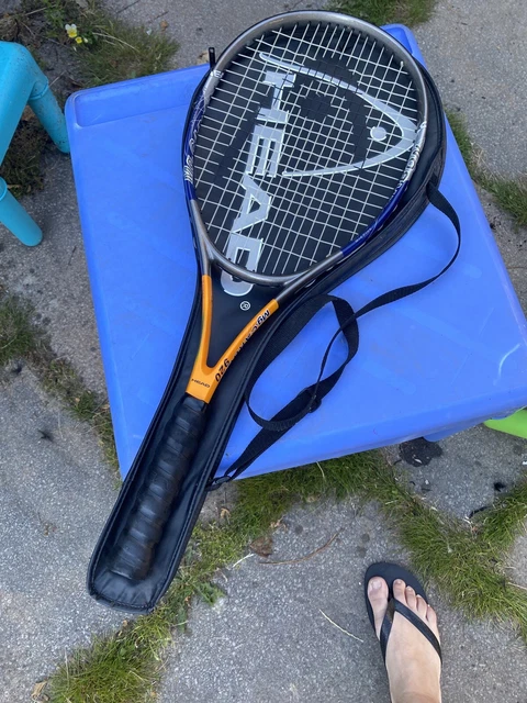HEAD TENNIS RACKET MG CARBON 920 with Carry Case 4 3/8 - 3 - NEVER BEEN ...