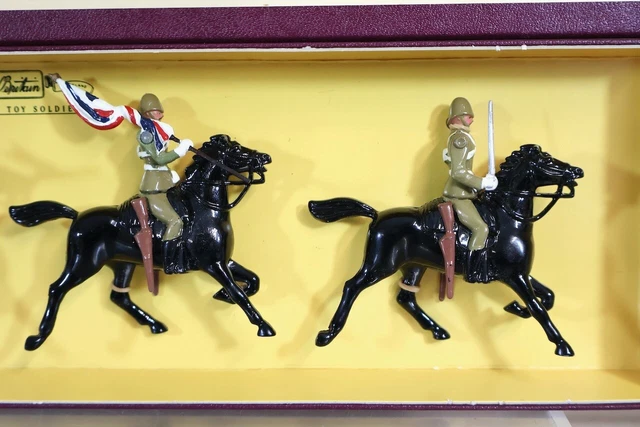BRITAINS 8807 THE EMPRESS of INDIA'S MOUNTED 21st LANCERS MINT BOXED oi ...