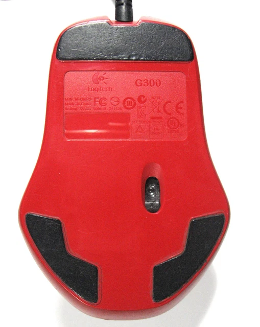 LOGITECH G300 M-U0029 gaming mouse 9 programmable buttons wired USB ...