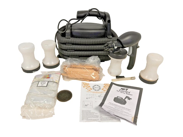 EARLEX TS50 TAN Spray Station HVLP System with Helia Gun 400W Kit | D31 ...