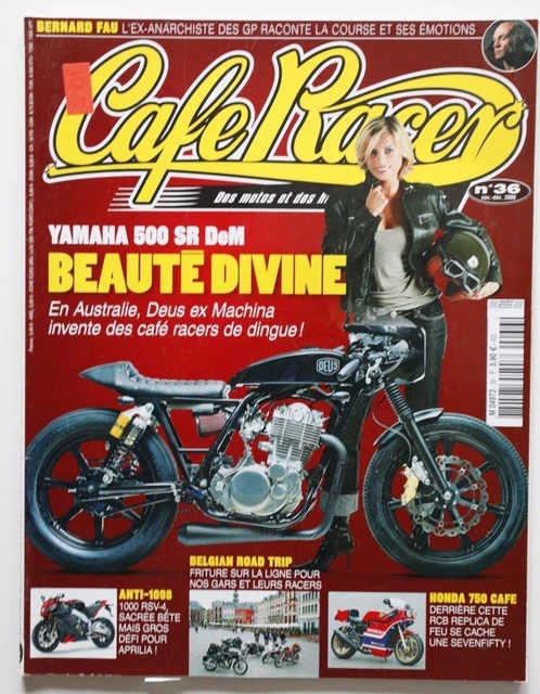 CAFE RACER MAGAZINE 36 Yamaha SR Deus Aprilia 1000 RSV-4 Honda ...