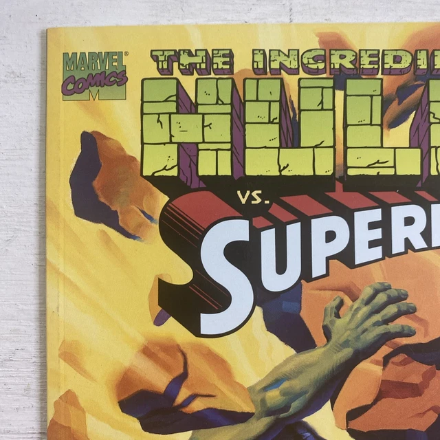 The Incredible Hulk Vs Superman 1 Marvel Dc Comics 1999 One Shot