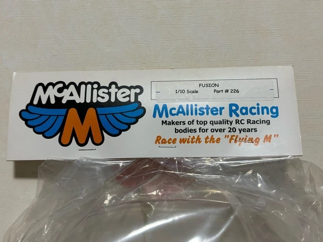 1/10 FORD FUSION NASCAR Racing Car Unpainted Radio Control Body ...